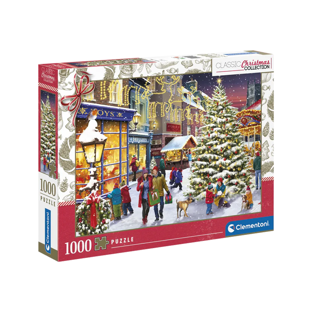 Noël Floreal | CLE-puzzle-1000-pieces-the-christmas-village
