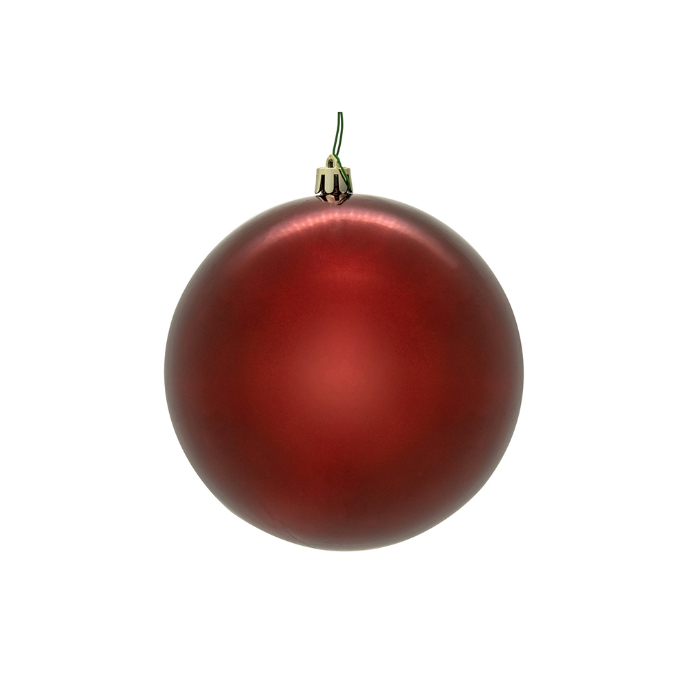 Floreal Christmas | Shiny crimson red ball