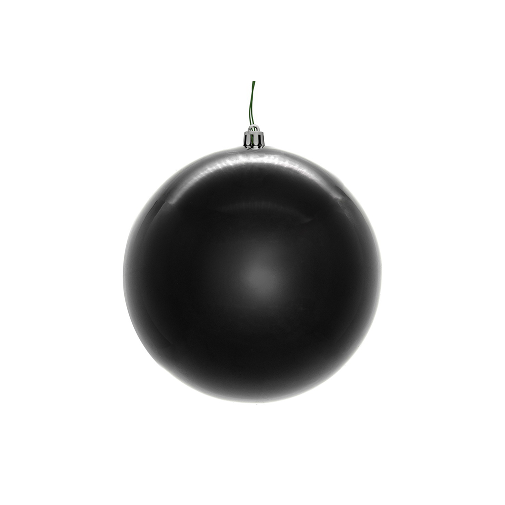 Noël Floreal | Boule noire perlée